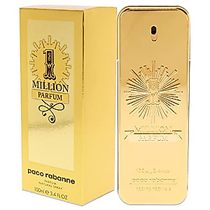 Paco Rabanne 1 Million Parfum Men Parfum Spray 3.4 oz
