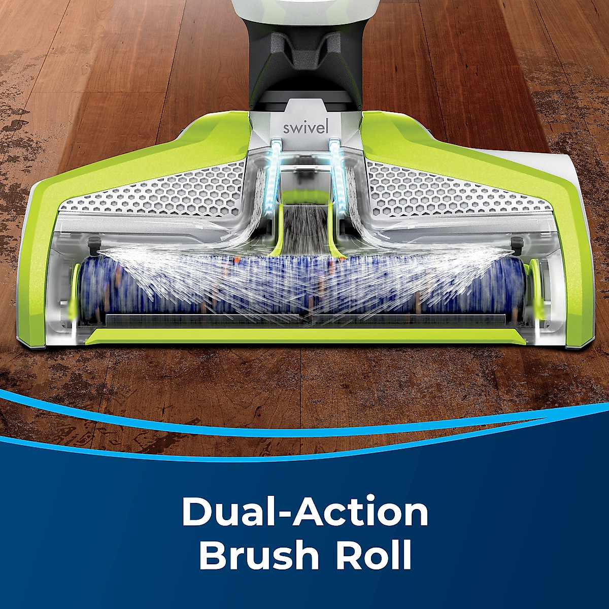 BISSELL CrossWave Floor and Area Rug Cleaner, Wet-Dry Vacuum with Bonus Brush-Roll and Extra Filter, 1785A , Green