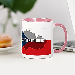 CafePress Czech Republic Flag Extra Mug Ceramic Coffee Mug, Tea Cup 11 oz