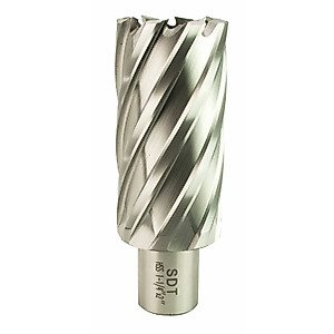 Steel Dragon Tools 1-1/4" x 2" High Speed Steel Annular Cutter with 3/4" Weldon Shank