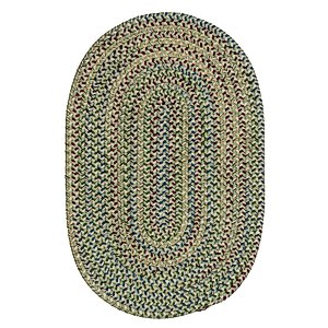 Colonial Mills Naples Oval - Moss Green 5x8
