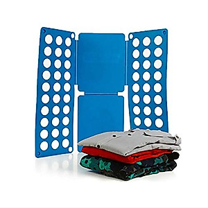 Clothes Folding Board, Heavy Duty Clothes Folder, Collapsible Liner for Easy Storage and Travel, Flip Fold Board for T Shirts,Laundry Folder Organizer Clothing, Tees, Great for Home, Apartment, Child