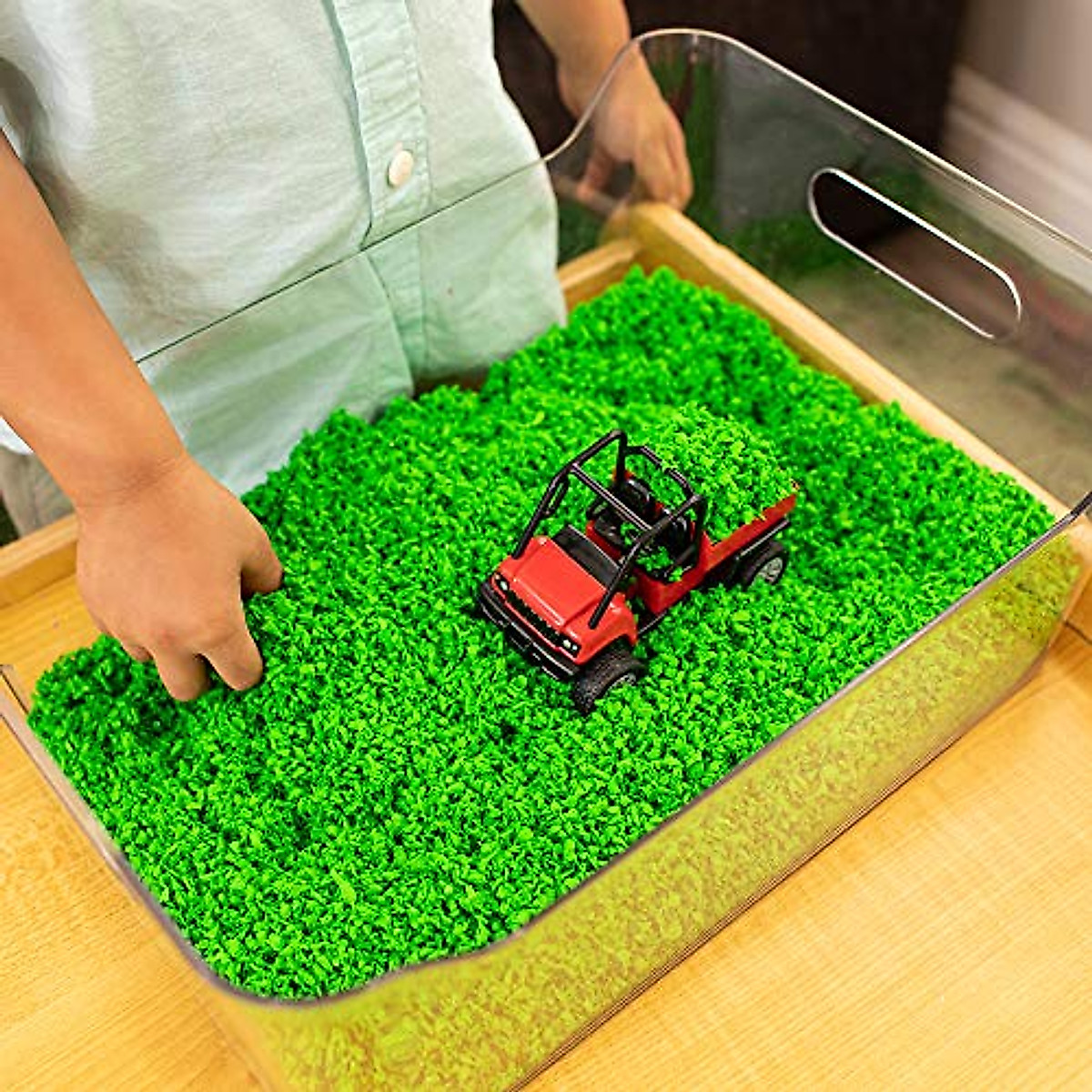 Learning Resources/Educational Insights Fine Motor Sensory Bin 8-Pack - 4 Playfoam Pluffle & 4 Handy Scoopers