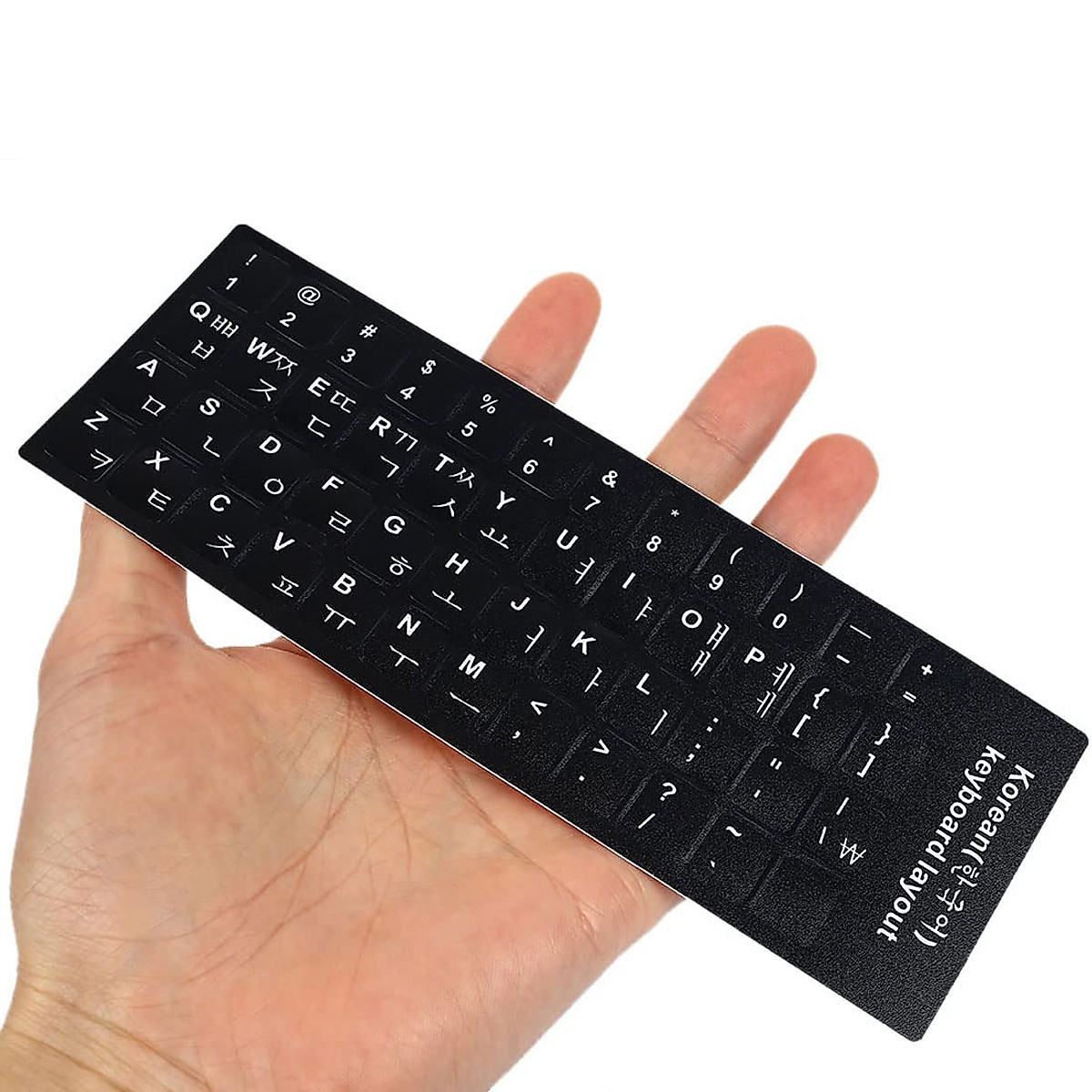 GARASANI Mini Wired Keyboard(Korean-English) Ultra Thin and Light Portable 78 Keys USB Desktop, Laptop, Windows 7/8/10, Keyboard Protection Skin, Korean Keyboard Stickers Included