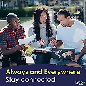 Lyca Mobile $49 30 Day Plan U.S.A. SIM Card with Unlimited Data & International Talk & Text to 75+ Countries 40GB High-Speed 4G LTE/5G Data JZN Market