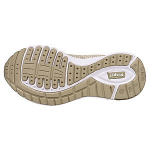 Propét Women's Tour Knit Slide Sneakers, Sand, 6 X-Wide US