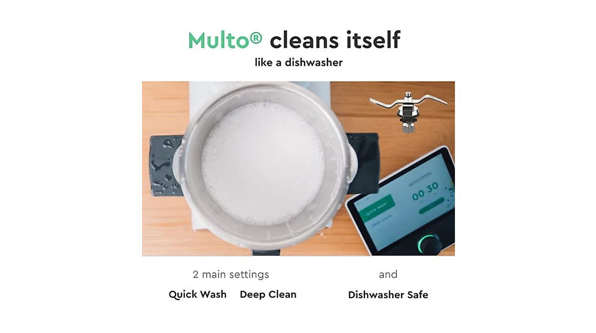 Multo Food Processor - Smart All-in-One Cooking Solution