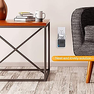 Outlet Wall Mount for Blink Sync Module 2, Mount Bracket Holder for Blink Outdoor Camera No Messy Wires Outdoor and Indoor Home Security Camera Mount with Short Cable (2 Pack)…