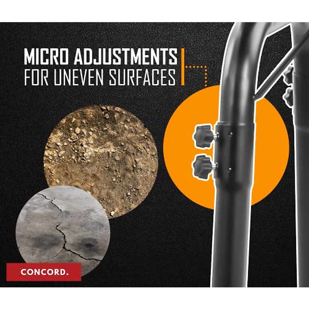 Concord Double Propane Burner, Outdoor 2 Burner Camping Stove for Cooking / Home Brewing / Making Sauce