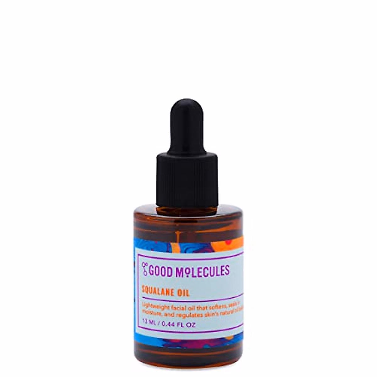 Good Molecules Squalane Oil 13ml / 0.44oz - Moisturizer for Face, Skin, and Hair, Plumping, Firming, Anti-Aging, Antioxidant-Rich Face Oil to Hydrate and Brighten - Natural, Plant Derived Skin Care