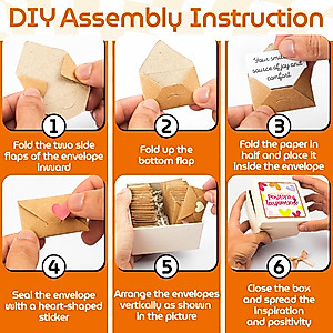 STOFINITY Positive Affirmation Cards for Women - Daily Inspirational Cards With Envelopes, Mini Encouragement Cards, Motivational Cards For Women, Appreciation Cards For Students,Lunch Positive Notes