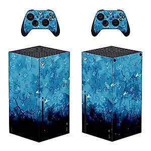 multi color Xbox Series X Skin Set Full Faceplates Skin Console & Controller Decal Stickers by FELIPE SEIJI KUBA