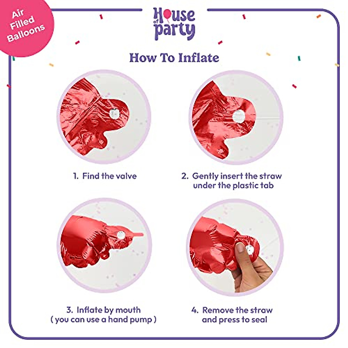 HOUSE OF PARTY Red and Pink Balloon Garland Arch Kit - 18/12/10/5 Inch Light Pink and Red Balloons with Foil Heart Balloons for Women Girls Valentine's Day Mother's Day Wedding Engagement Anniversary