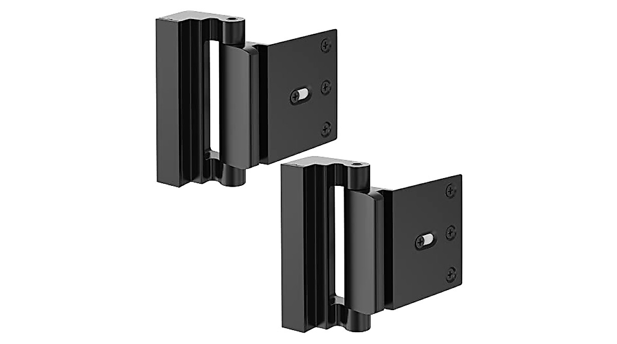 Secure Your Home with Durable 2-Pack Aluminum Door Locks