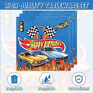 40-Piece Wheel Theme Party Supplies - Ideal for Birthday Celebrations, Baby Showers, and More