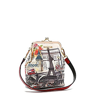 Nicole Lee Europe Kiss Lock Bag
