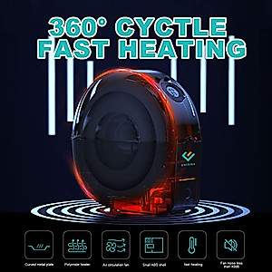 Dryer Box of 3D Printer Filament, Enisina 3D Filament Dryer Box 360° Even Heating Filament, Compatible with 1.75mm, 2.85mm, 3.00mm Filament and PLA/PETG/TPU/ABS 3D Printer Filament (Black&White)