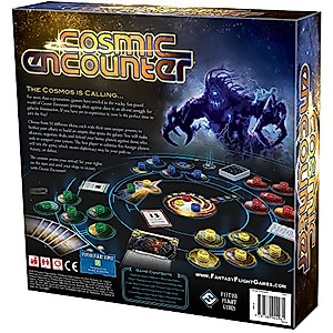 Cosmic Encounter 4th Edition Board Game by Fantasy Flight Games - Classic Intergalactic Conquest Strategy Game for Kids and Adults, Ages 14+, 3-5 Players, 1-2 Hour Playtime