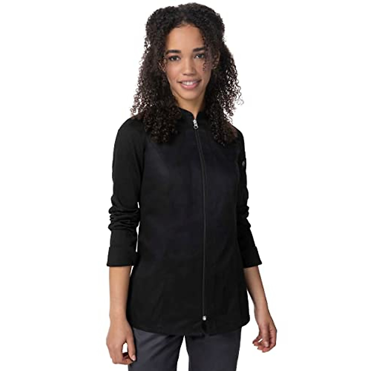 Chef Works Women's Nepal Chef Coat, Black, XX-Large