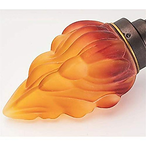 Outdoor Retro Wall Light Creative Porch Light with Wall Mount Torchbearer Wall Lantern One Exterior Wall with Seeded Glass Shade for Garden Home Bar Restaurant Decoration Cafe