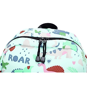 Acmebon Fashion Roomy Cute Backpacks for Teen Girl Children Lightweight School Bookbag Dinosaur