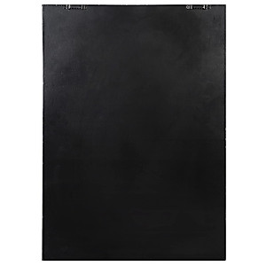 GSM Brands Shot Glass Display Case, Black Wood, Holds Set of 30 Glasses (16.7 x 12.2 - Each Opening Measures 2.52 x 2.13)