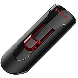 SanDisk Glide 3.0 CZ600 USB Flash Drive High Performance (SDCZ600)- Bundle with (1) Everything But Stromboli Lanyard (128GB)