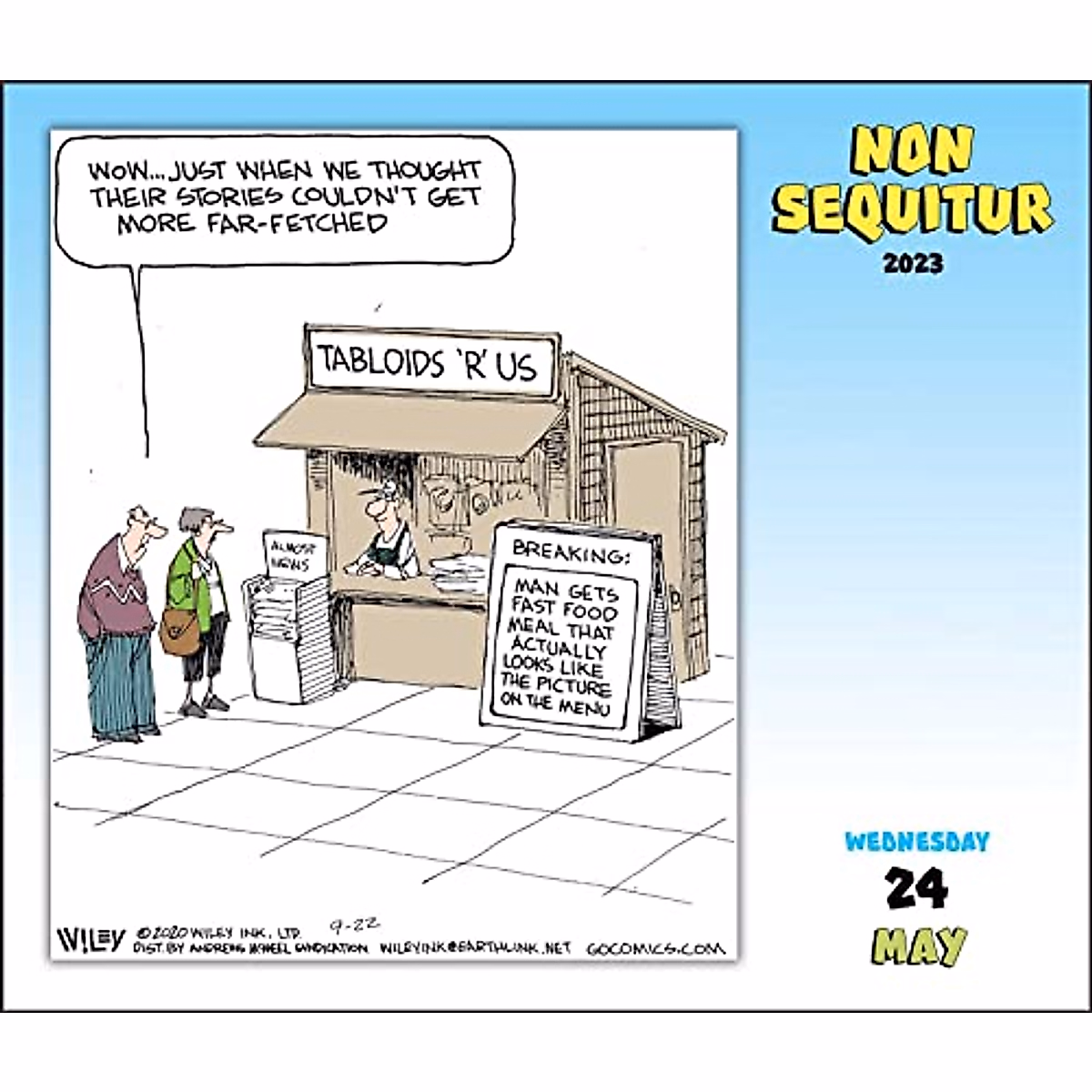 Non Sequitur 2023 Day-to-Day Calendar