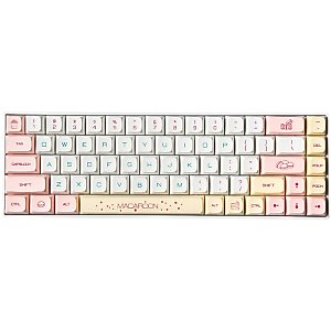 ZMX Macaroon PBT Dye-Sublimation Keycap,XDA Profile 136 Keys Custom Keycaps Set for MX Switch Mechanical & Gateron Optical Gaming Keyboards