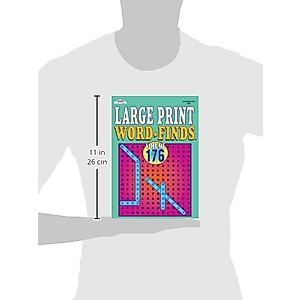 Large Print Word-Finds Puzzle Book-Word Search