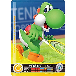 Nintendo Mario Sports Superstars Amiibo Card Tennis Yoshi for Nintendo Switch, Wii U, and 3DS