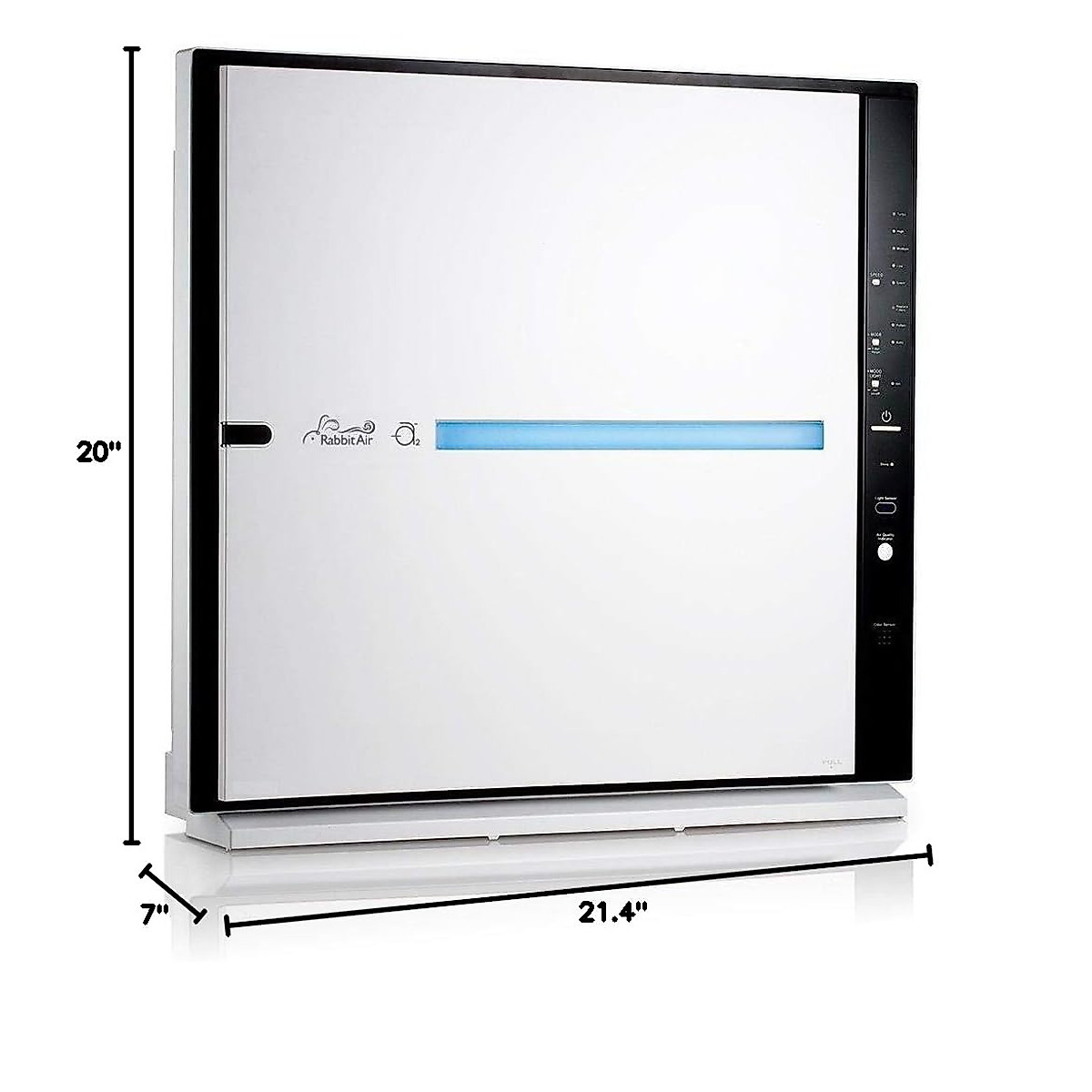 RabbitAir MinusA2 Ultra Quiet HEPA Air Purifier - Stylish, Efficient and Energy Star (SPA-780A, White, Germ Defense)