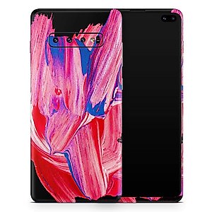 DesignSkinz Liquid Abstract Paint V10 Protective Vinyl Decal Wrap Skin Cover Compatible with The Samsung Galaxy S20 (Screen Trim & Back Glass Skin)