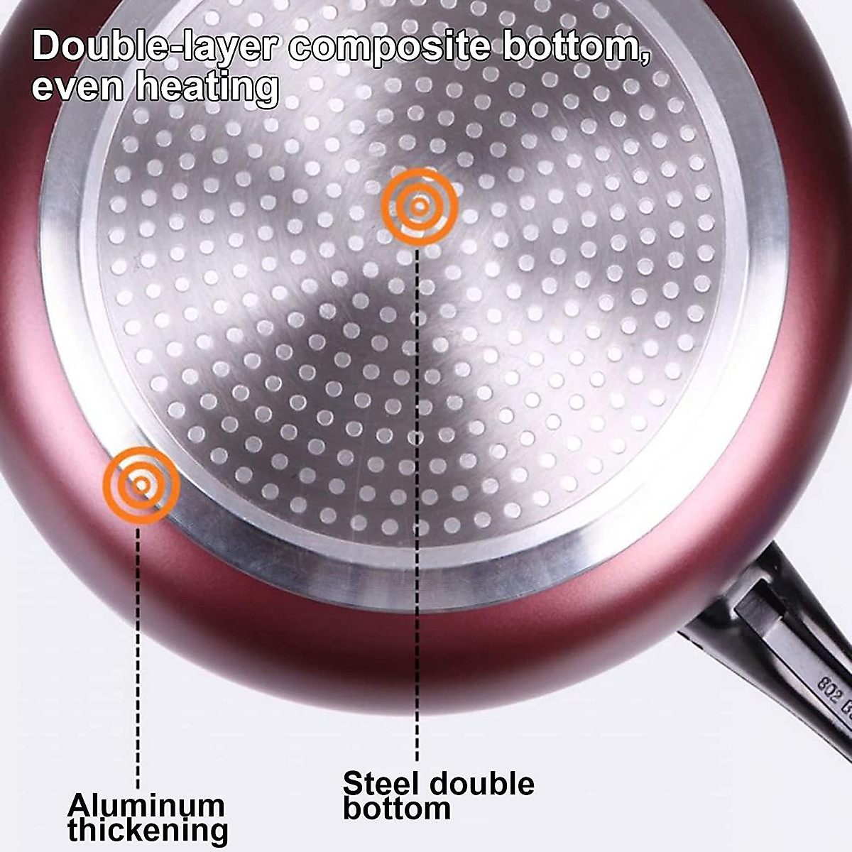 SHENGANG Stainless Steel Stovetop Popcorn Popper, Hand-Cranked Popcorn Maker, with Lid & Handle, Easily Make Classic Flavored Popcorn