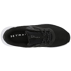 Under Armour Women's Charged Aurora 2 Cross Trainer, Black (001)/Metallic Warm Silver, 7