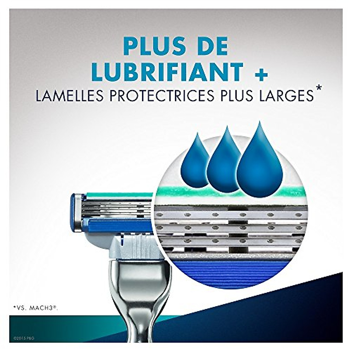 Gillette Mach3 Turbo Razor Blades for Men