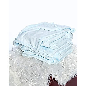 COLORCOMMALL Personalized Custom Throw Blanket - 30x40 Inch Fleece Minky Customized Photo Design Text Logo Name Picture Gift for Halloween Family Friends Kids Baby Dogs Pets (BKM3040, 30"x40")