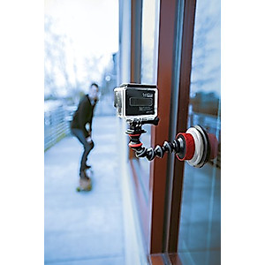 JOBY Suction Cup with GorillaPod Arm for GoPro HERO6 Black, GoPro HERO5 Black, GoPro HERO5 Session, Contour and Sony Action Cam