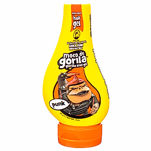 Moco de Gorila Gorilla Snot Hair Gel, Mini Punk Travel Size 3 oz (85g)