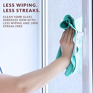 HOPE'S Perfect Glass Cleaner Spray Refill, Streak-Free, Ammonia-Free Window, Mirror, Screen, Tinted Glass, and Shower Door Cleaner, Indoor and Outdoor Glass Surfaces, 67.6 Ounce, Pack of 1