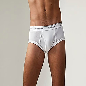 Calvin Klein Men's Cotton Classics 4-Pack Brief, 4 White, XL