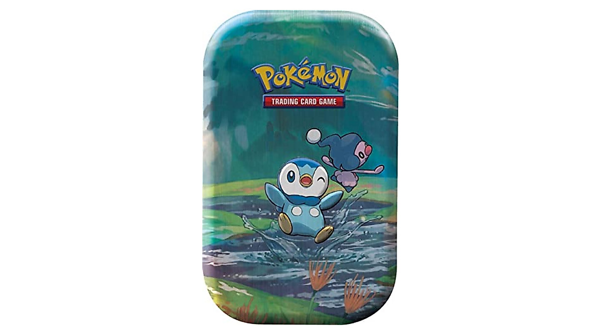 Pokémon TCG Sinnoh Stars Mini Tin - Collectible Card Pack & Bonus Coins