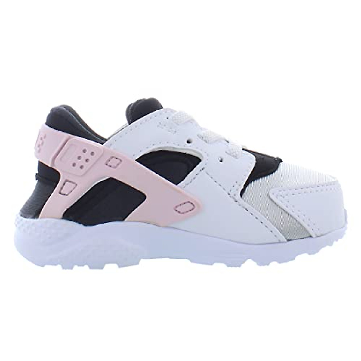 Nike Baby Boy's Huarache Run (Infant/Toddler) White/Pink Foam/Grey Fog/Off Noir 10 Toddler M