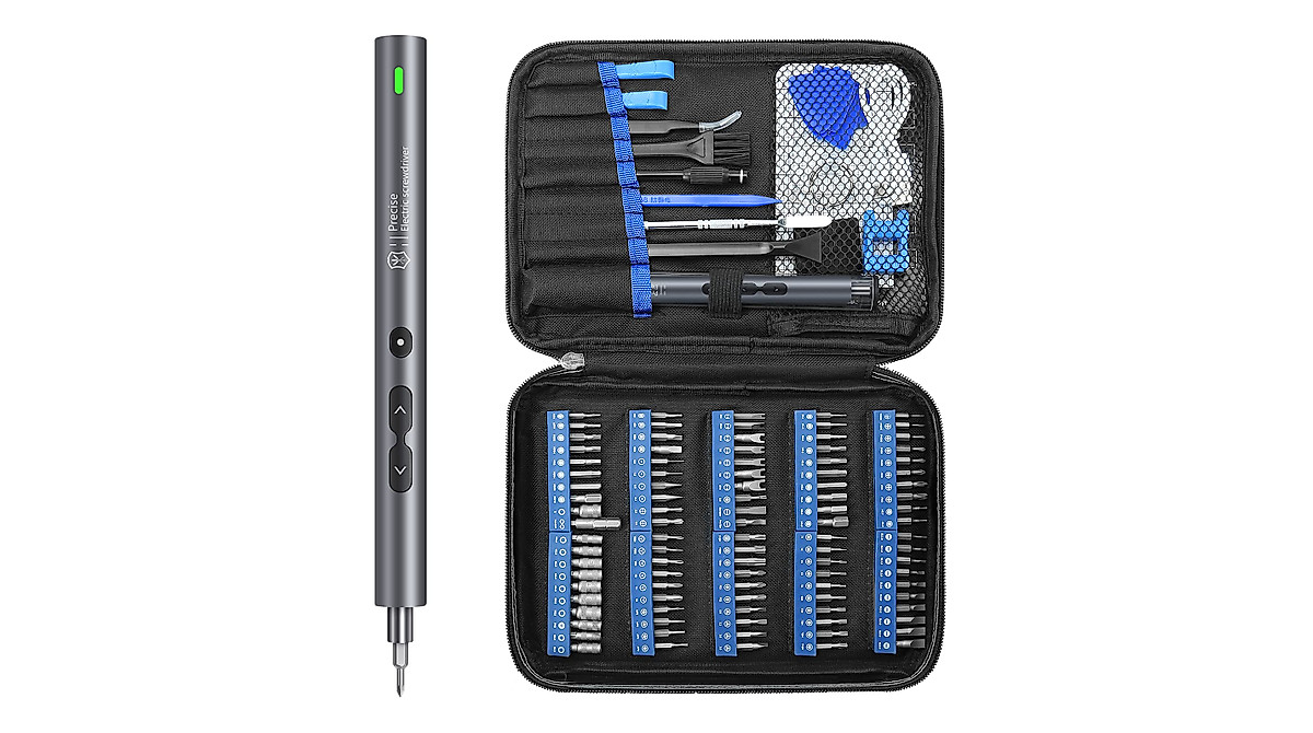 UF-TOOLS Mini Electric Screwdriver Set - 120 in 1 Portable