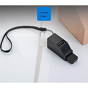 EXKOKORO 3-Port USB 3.0 Hub USB Extender USB Spliter, 2 x USB2.0/1 x USB 3.0 Mini Portable Fast High Speed USB Splitter Hub Transfer, Compatible with PC Laptop Computer Mac Windows