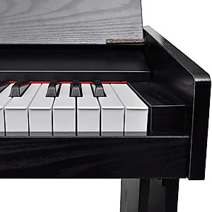 vidaXL Classic Electronic Digital Piano with 88 Keys & Music Stand Keyboard