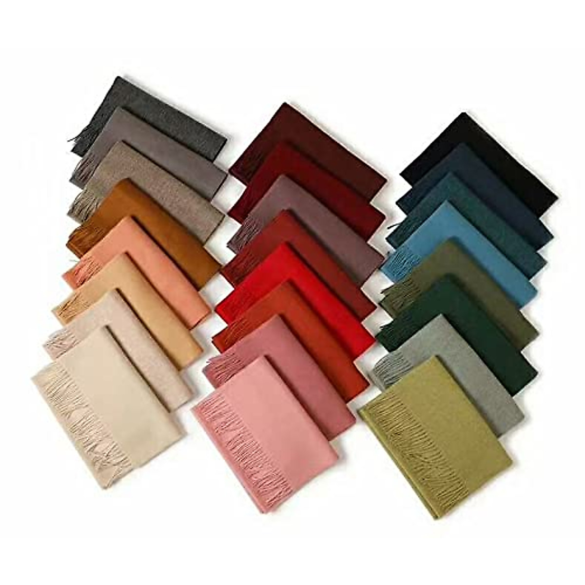 REEMONDE Womens Scarf Pashmina Shawls Wraps Stole for Evening Dress Wedding Bridal Bridesmaid Shawls