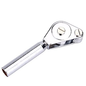 VGEBY Fishing Rod Tip-top Double Roller 5/6/7/8mm Inner Diameter for Boat Fishing Trolling (5#) Roller Rod Tip Fishing Rod Roller Tip Fishing Rod Roller Tip Fishing Rod Roller Tip
