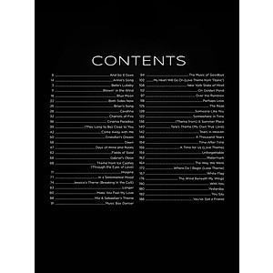 First 50 Relaxing Songs You Should Play on Piano - Easy Piano Songbook