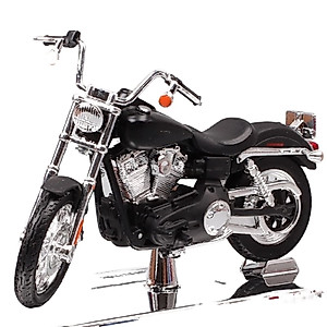 NJCORE 1/18 2006 FXDBI DYNA Street Bob Super Glide Diecast Scale Model Motorcycle Vehicle Car Moto Bike Miniature Toy Boy